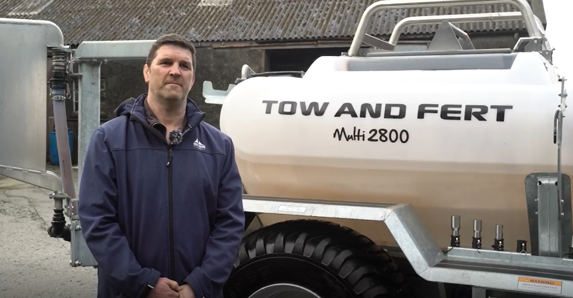 Rob Davies Customer Story with a Multi 2800 - Tow and Fert Growth Hub